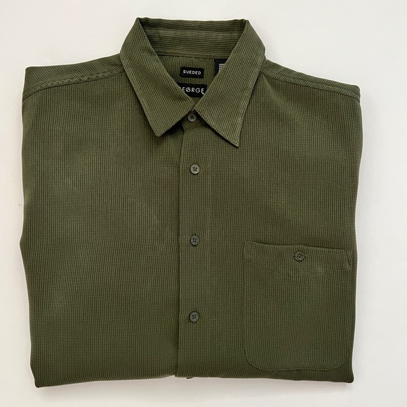 George | Shirts | Vintage George Sueded Button Down Shirt | Poshmark